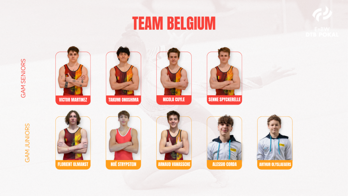 DTB-Pokal 2025 : La sélection belge dévoilée