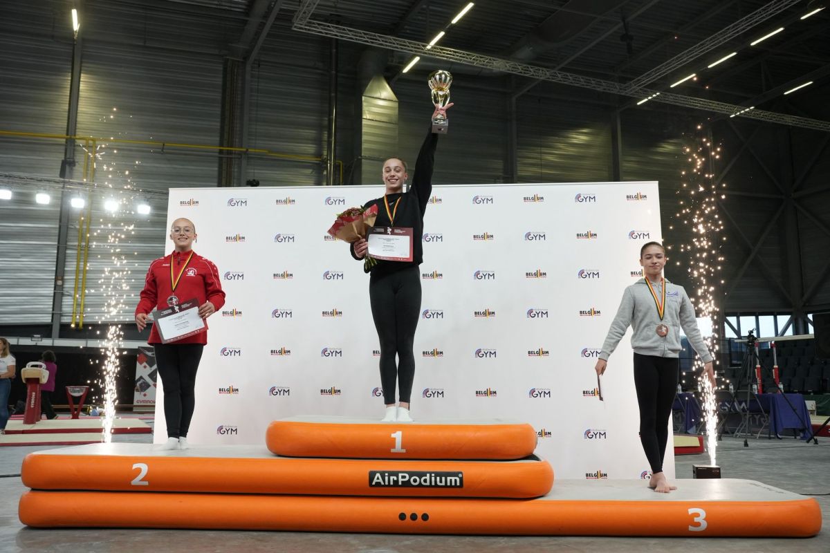 GAF-GAM : Luka Van den Keybus et Noor Heymans sacrés Champions de Belgique